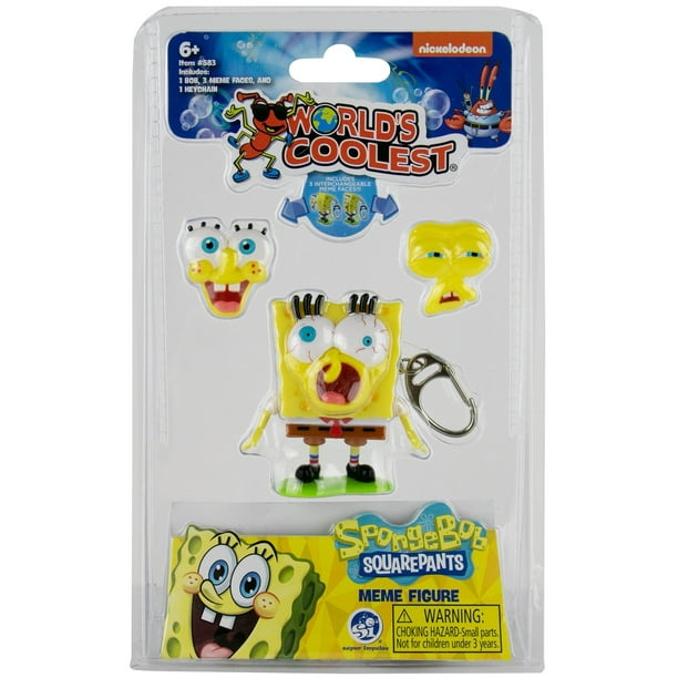 World's Coolest Sponge Bob Square Pants Meme Keychain for Kids ...