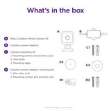 Roku Smart Home Outdoor Wired Camera SE Wi-Fi®-Connected Security ...