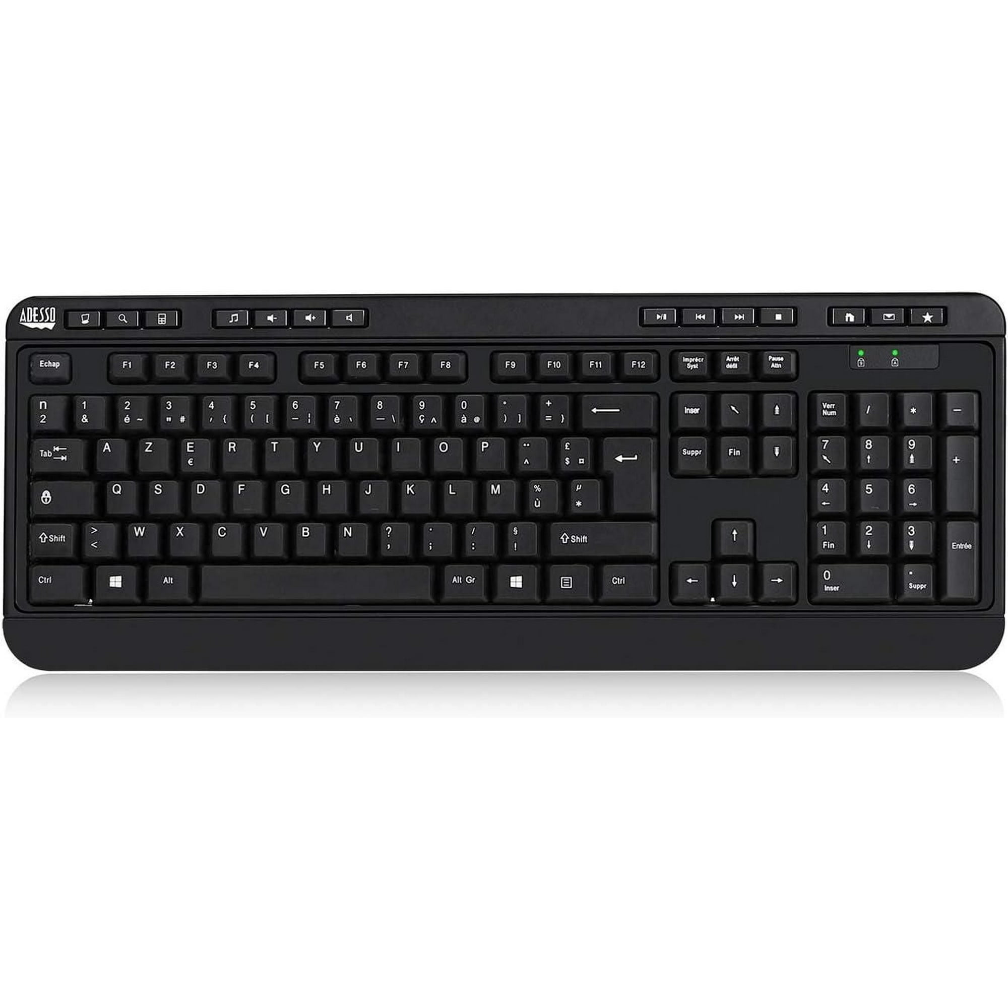 Click here for Adesso Antimicrobial Wireless Desktop Keyboard And... prices
