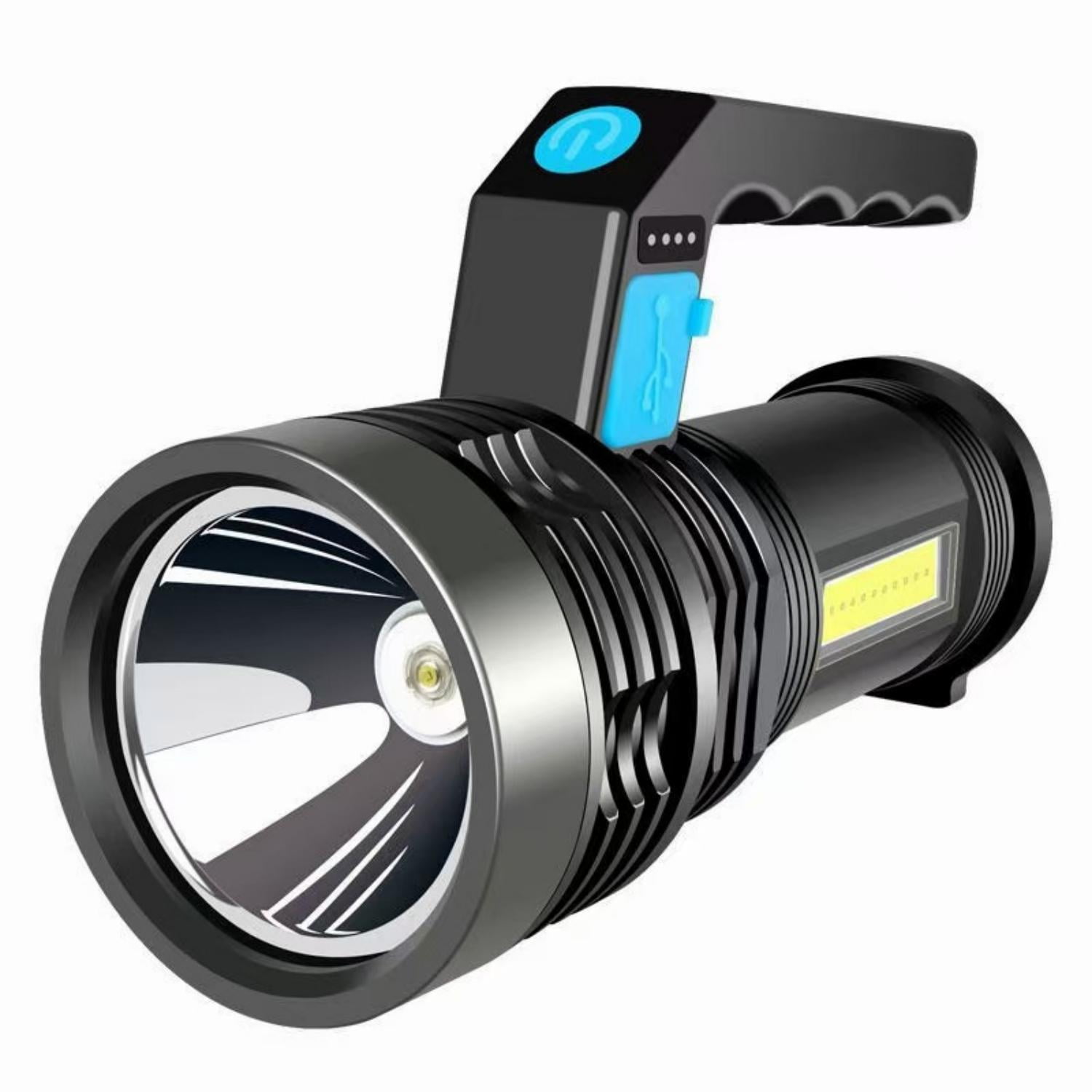 Click here for Yeacher Rechargeable Dual-Light Led Flashlight Wit... prices