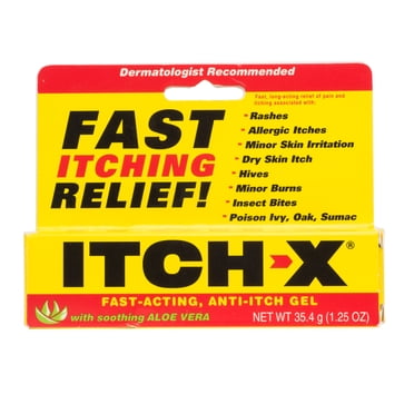 Itch-X Fast-Acting Anti-Itch Gel HSA/FSA Eligible - Walmart.com