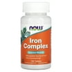 NOW Supplements, High Absorption Iron 18mg, Gentle Fe Glycinate ...