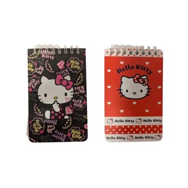 Hello Kitty 10" x 7" Spiral Notebook Note Pad (Smiling Face Make me ...