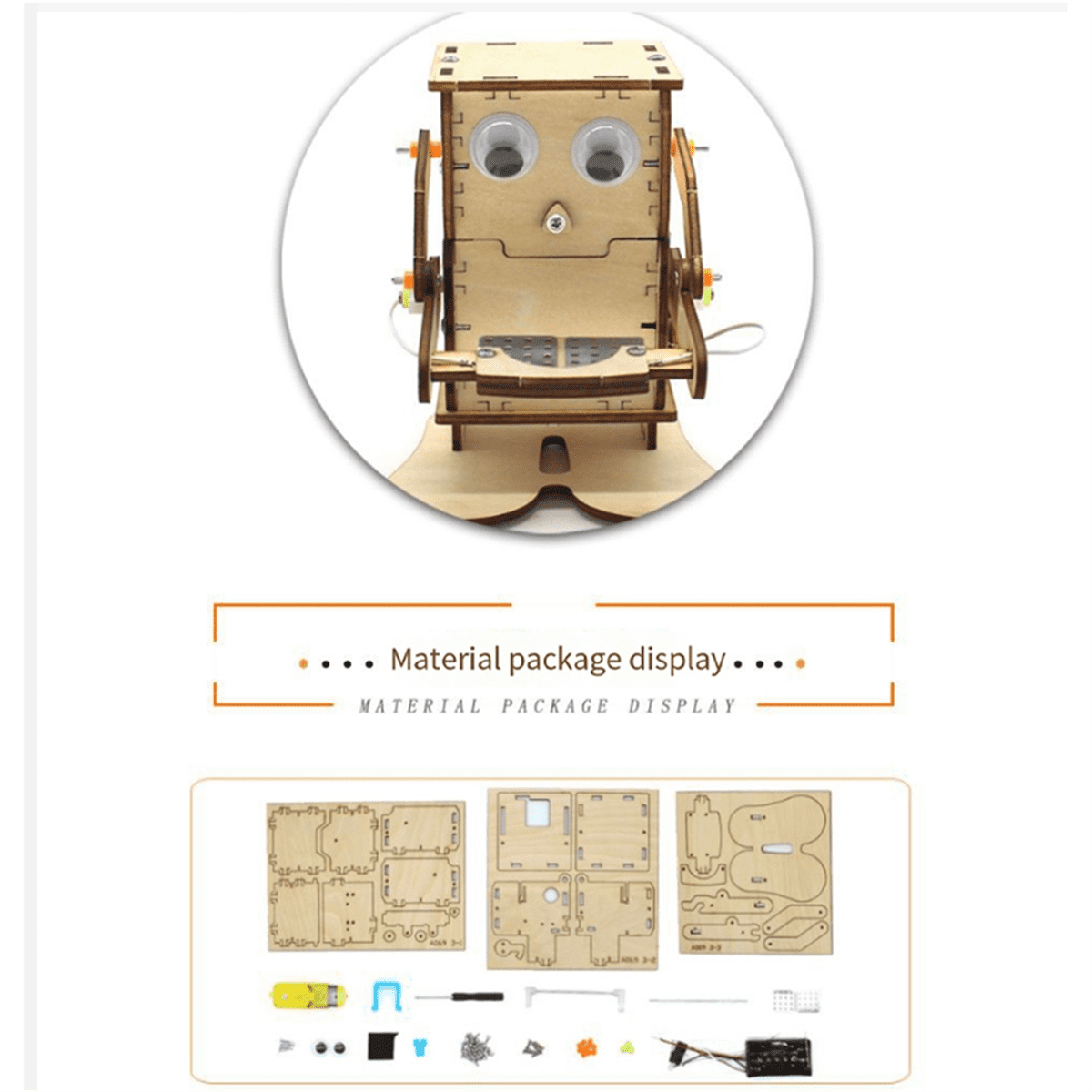 Click here for Unbranded Robot Eating Coin Wood Diy Model Teachin... prices