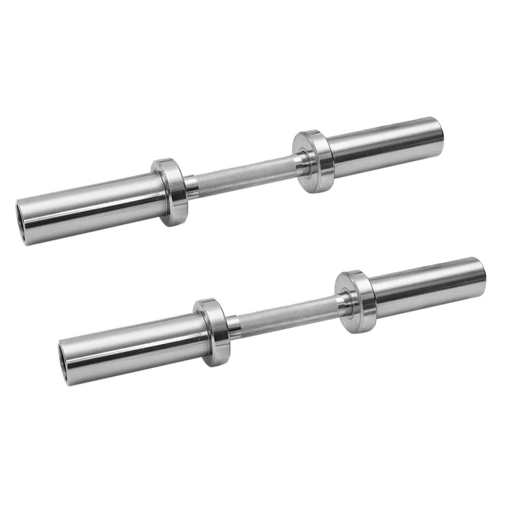 Ultimate Strength: Heavy Duty 20" Olympic Dumbbell Handles - Solid ...
