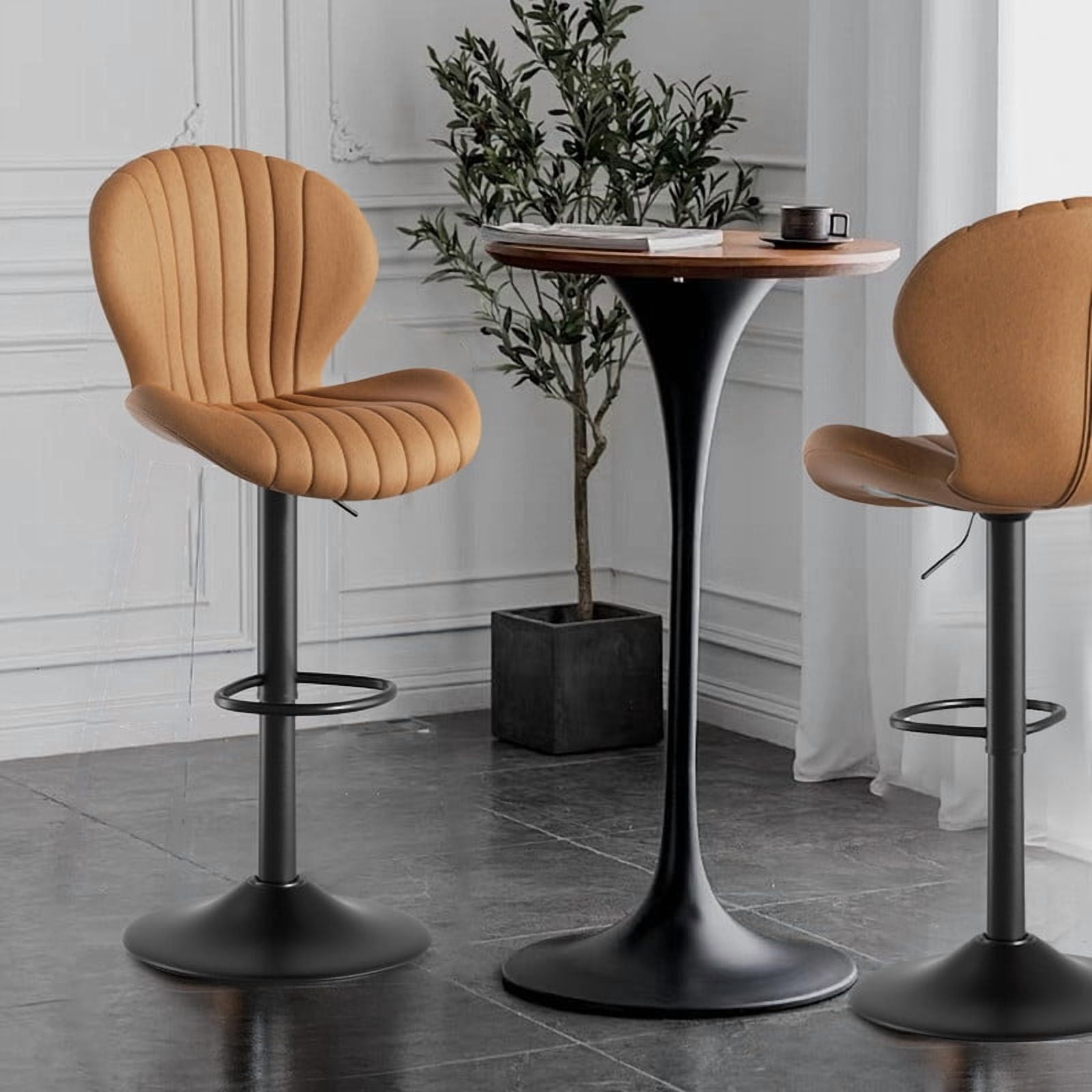 Click here for Hawsaiy Bar Stools Set Of 2  Modern Swivel Bar Cha... prices