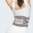 Heating Sauna Belt with Hot Compress & Vibration Massage，Lumbar ...