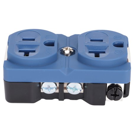 Pure Copper Duplex Receptacle, Gold Plated Audio Outlet Insulated ...