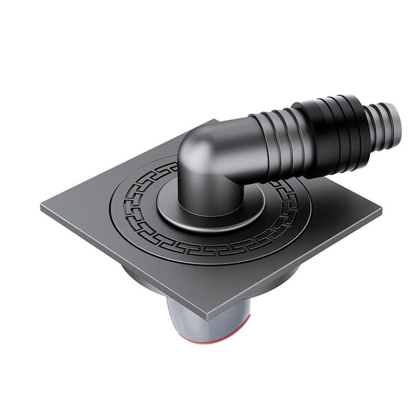Shower floor drain backflow preventer one-way drain valve magnetic core ...