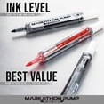 Pentel Markathon Pump Chisel Tip Dry Erase Marker 4/Pkg-Assorted Colors ...