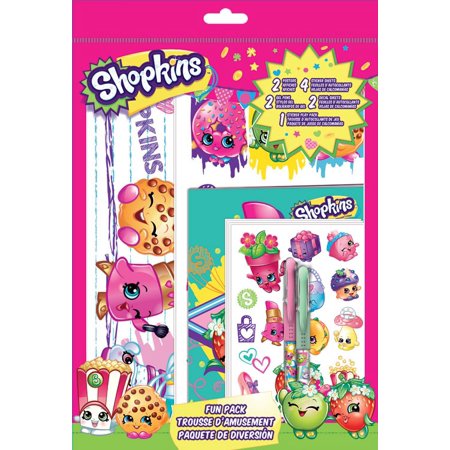 Fun Packs Stickers - Shopkins w/Pens Games Toys Set st6926 | Walmart Canada