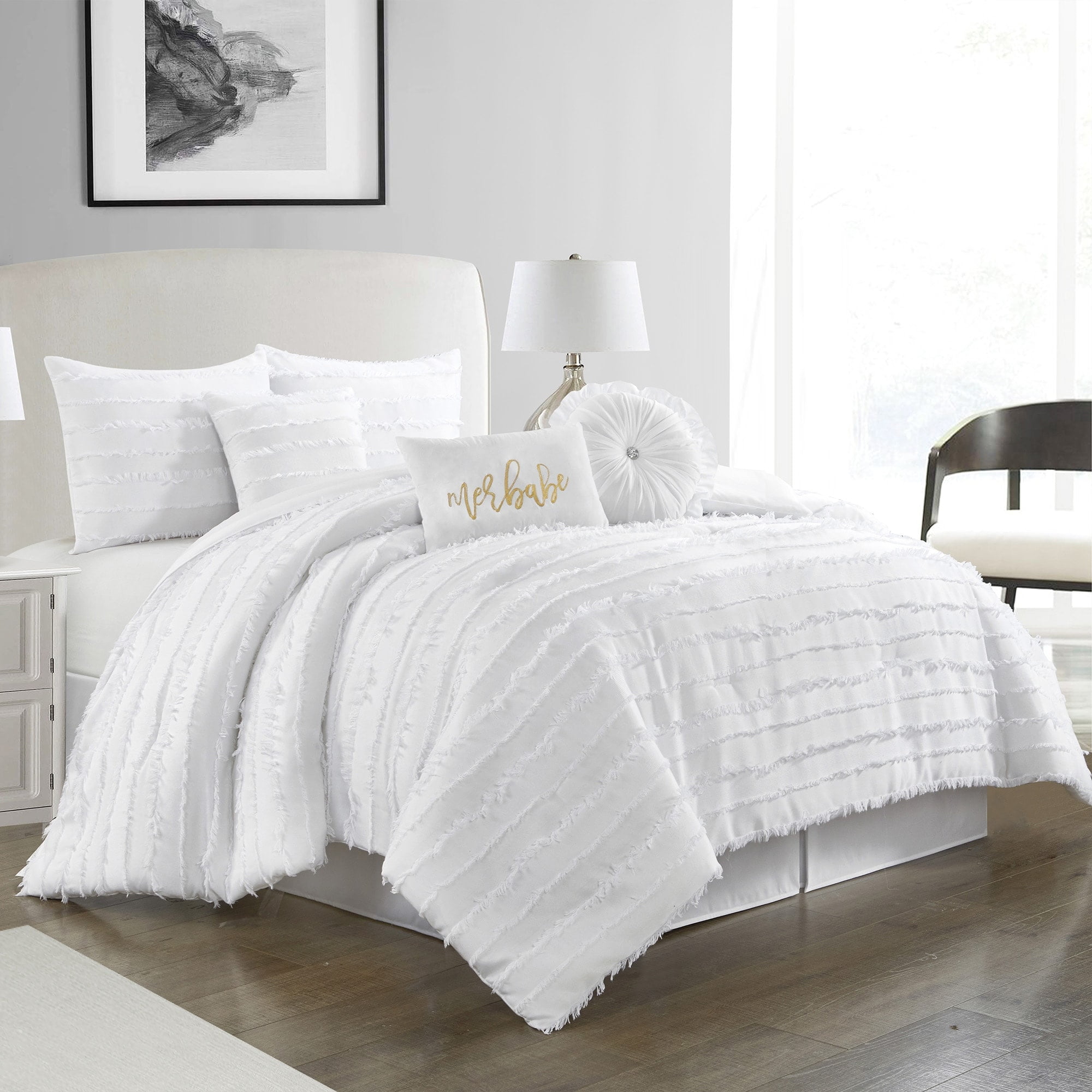 Modern White Bedding