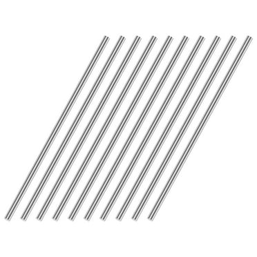 1.5mm x 150mm 304 Stainless Steel Solid Round Rod for DIY Craft 6pcs ...