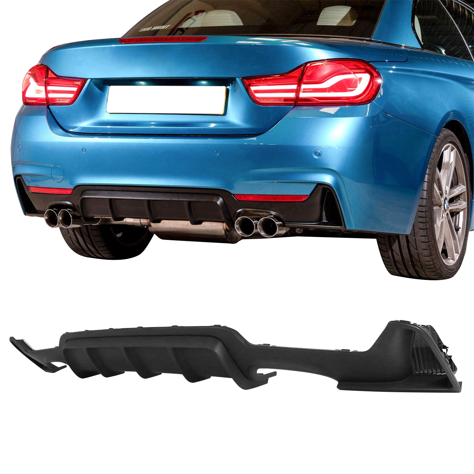 Ikon Motorsports Compatible with 14-20 BMW 435i 440i xDrive MP Rear ...