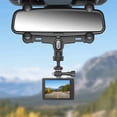 Osfvolr Car Sports Camera Bracket Adjustable Car Rearview Mirror ...