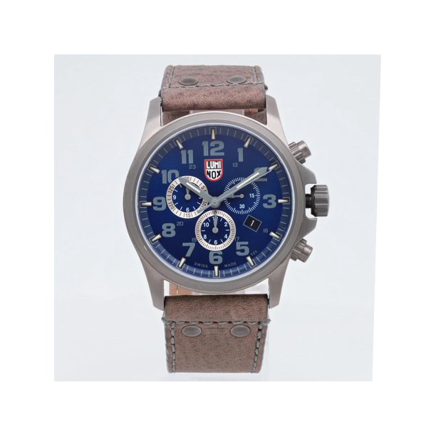 Luminox Atacama Field Chronograph 45mm Steel Blue Dial Quartz Men Watch ...
