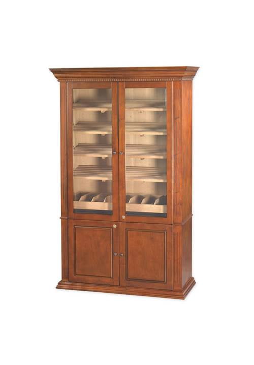 Commercial Humidor w 5000 Cigar Capacity and Fluted Molding – BrickSeek
