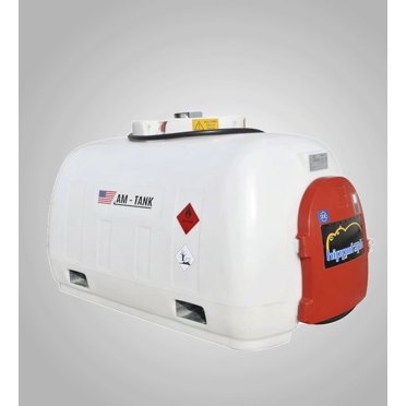 AM-TANK 40-Gallon Portable Low Profile Gasoline Transfer Tank with 12V ...