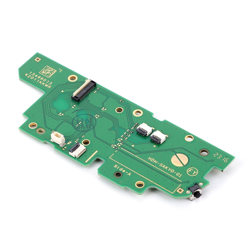 Placa PCB con botón lateral L para Nintendo Switch Lite verde | Walmart ...