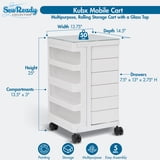 Studio Designs Kubx Pro Mobile Craft Workstation with Storage, Rolling ...