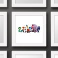Gallery Pops Disney Inside Out 2 - Emotions Group Wall Art, White ...