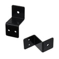 YIGSECU Black Coated Z Shaped Joints Strong Cabinet Connectors for High ...