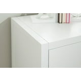 Linon Lakelyn 2-Drawer Rolling File Cabinet, White Finish - Walmart.com