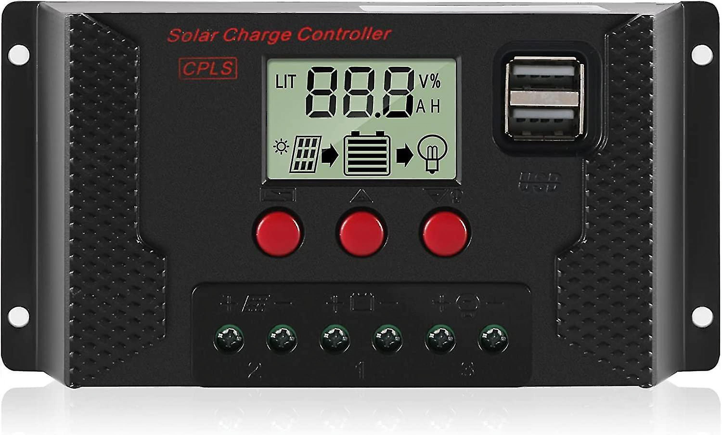 20a Charge Controller Solar Panel Charge Regulator Automatic ...