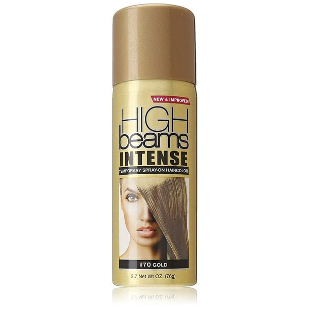 High Beams Intense Temporary Spray On Hair Color, Gold, 2.7 Oz.,2 packs ...