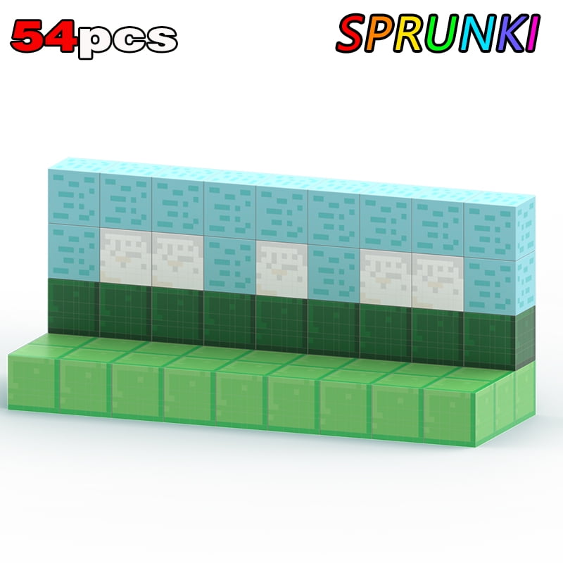 MOC Incredibox Sprunki bloques magnéticos juego de música 8 figuras ...