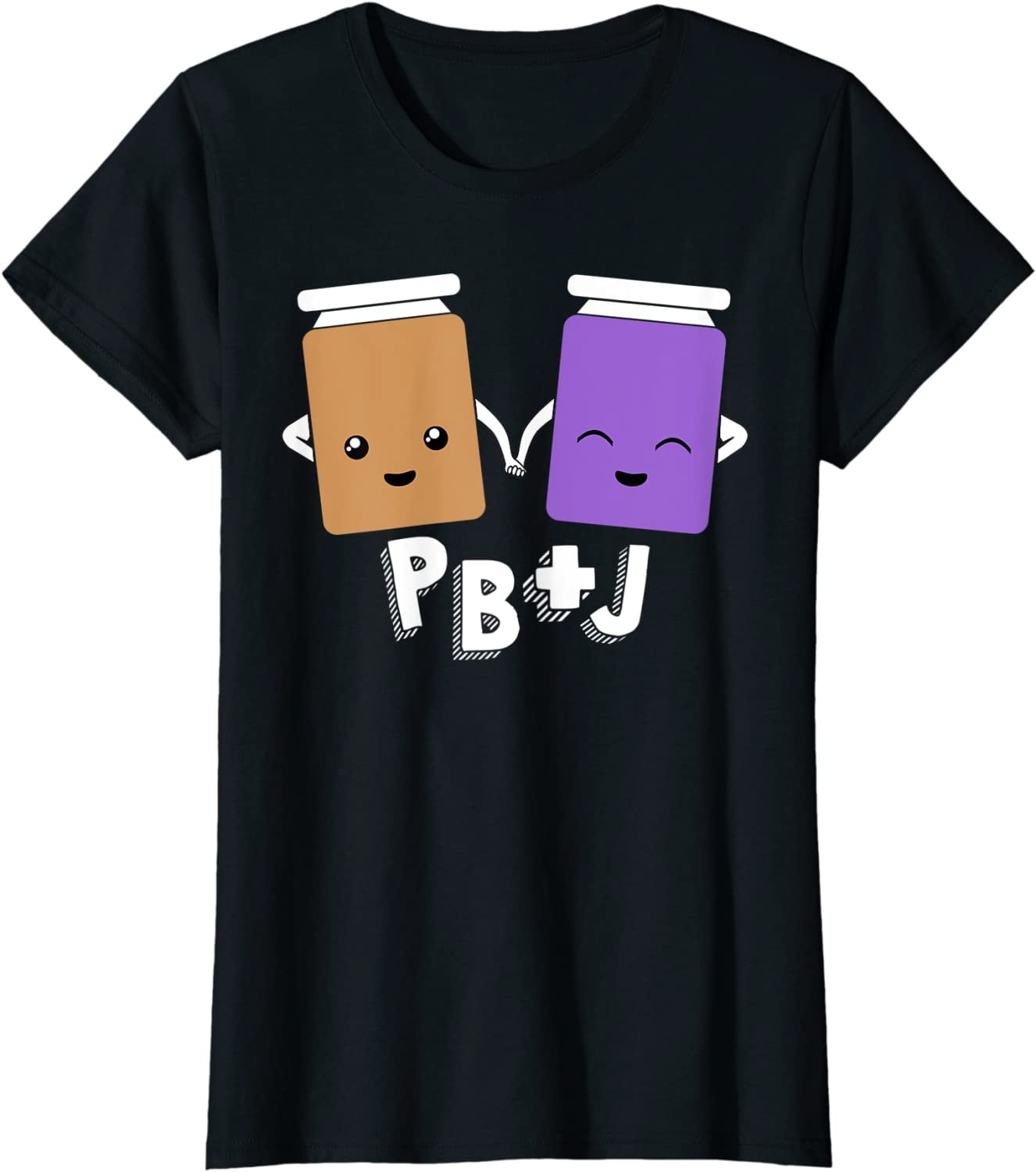 PB+J Cute Peanut Butter & Jelly Matching Costume Set T-Shirts - Walmart.com