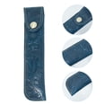 1pc Crazy Horsehide Pen Sleeve Pouch Fountain Pen Protective Cover ...