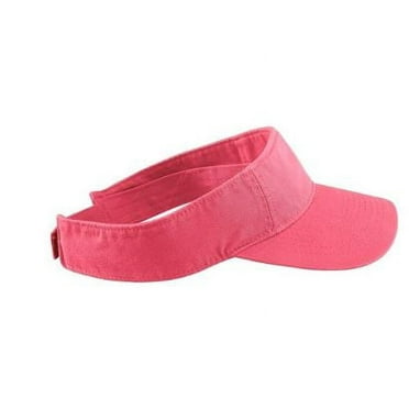 Clear Red Plastic Dealer's Visor Party Accessory (1 count) - Walmart.com