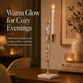 Rayocon Taper Candle Holder, Abstract Human Aluminum Candlestick Holder ...