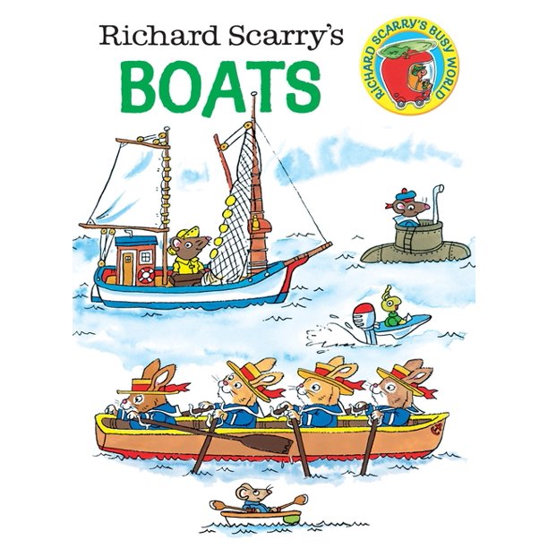 Richard Scarry's Boats (Board Book) - Walmart.com