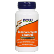 NOW Supplements, Saccharomyces Boulardii, 5 Billion CFU Probiotic, 60 ...
