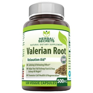 Spring Valley Valerian Root Capsules, 500 mg, 100 Count - Walmart.com