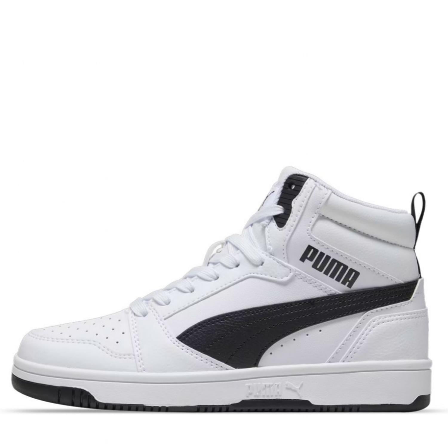 Tenis Puma Rebound V6 MID JR UNISEX 393831-02 blanco 25 | Walmart en línea