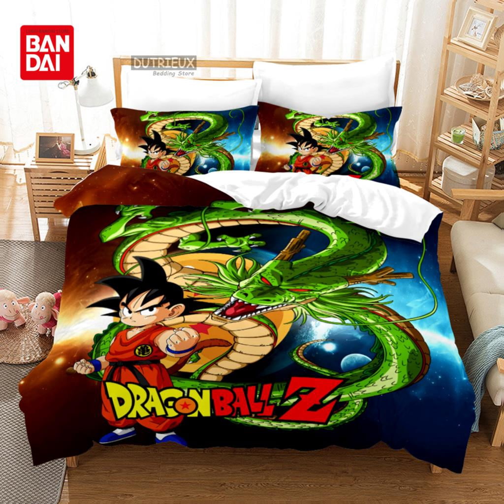 Japanese Anime Dragon Ball Goku Duvet Cover Bedding Sets For Boys Kids ...