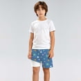 Bainana Kids Double Layer Swim Shorts Boys Elastic Waist Star Print ...