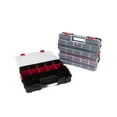 Hyper Tough Plastic Heavy-Duty Interlocking Organizer with Slide Lock 2 ...