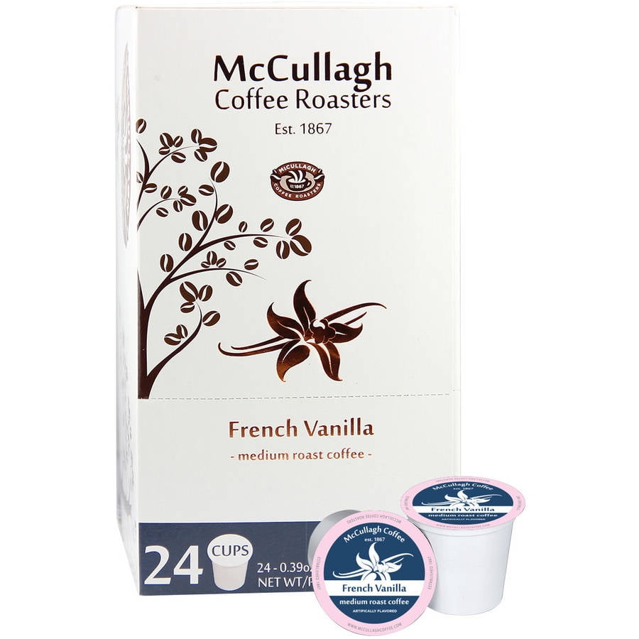 McCullagh Coffee Roasters French Vanilla Medium Roast Single Serve ...