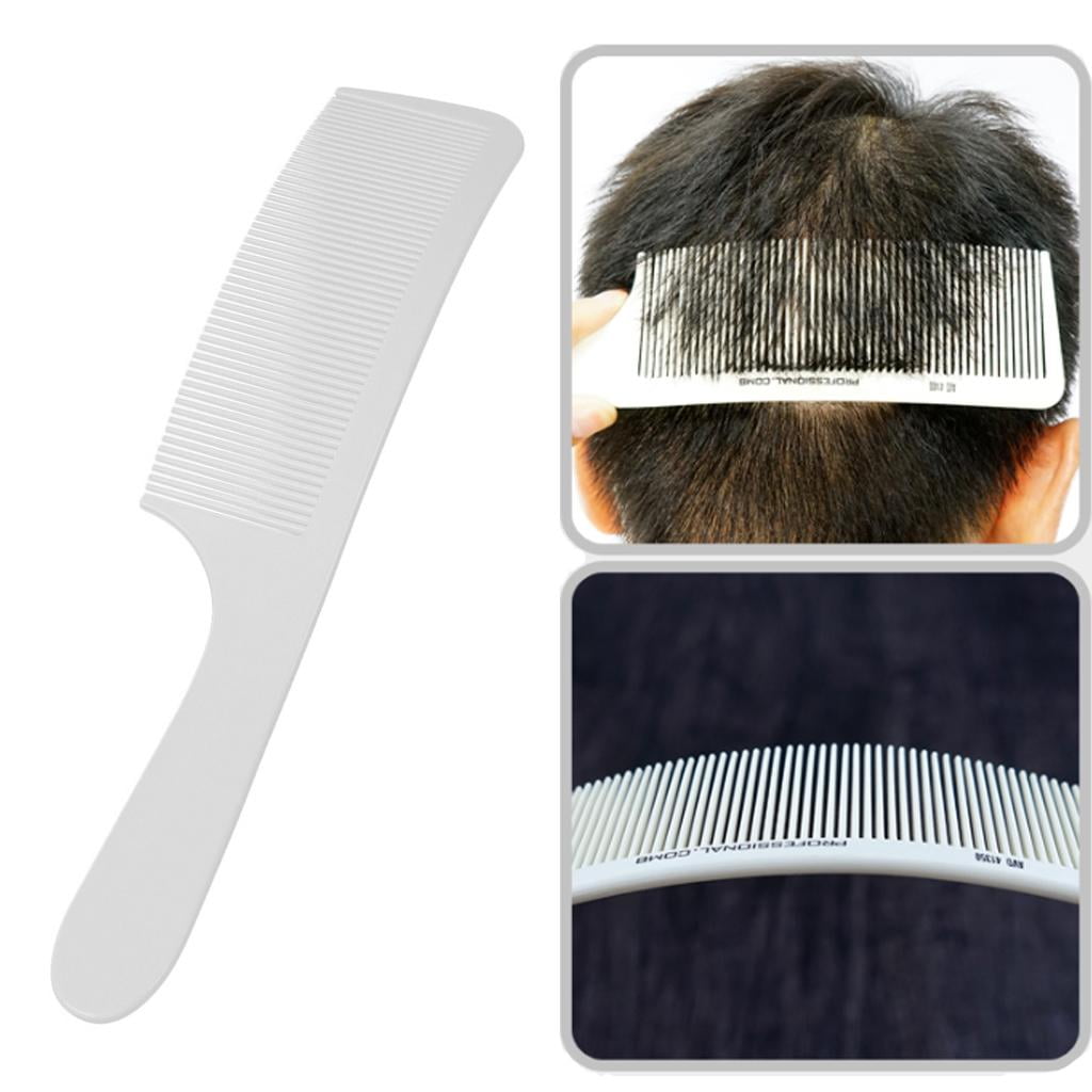 Set of Curved Hair Cutting Comb Barber Salon Slicked-back Hair Comb For ...