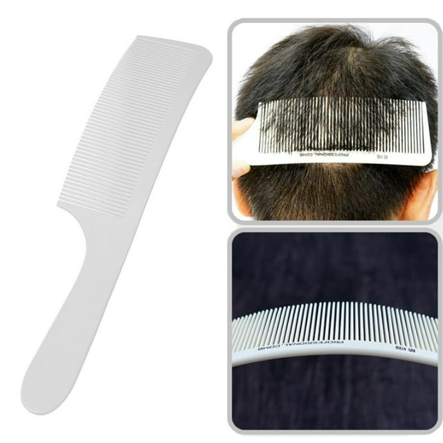 Set of Curved Hair Cutting Comb Barber Salon Slicked-back Hair Comb For ...