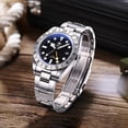 ADDIESDIVE Men's GMT Watch, Swiss Quartz Dual Time, 200M Waterproof ...