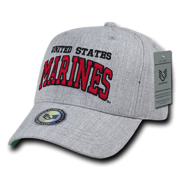 Rapid Dominance USMC Marines Text Official Legend Branch Baseball Hats ...