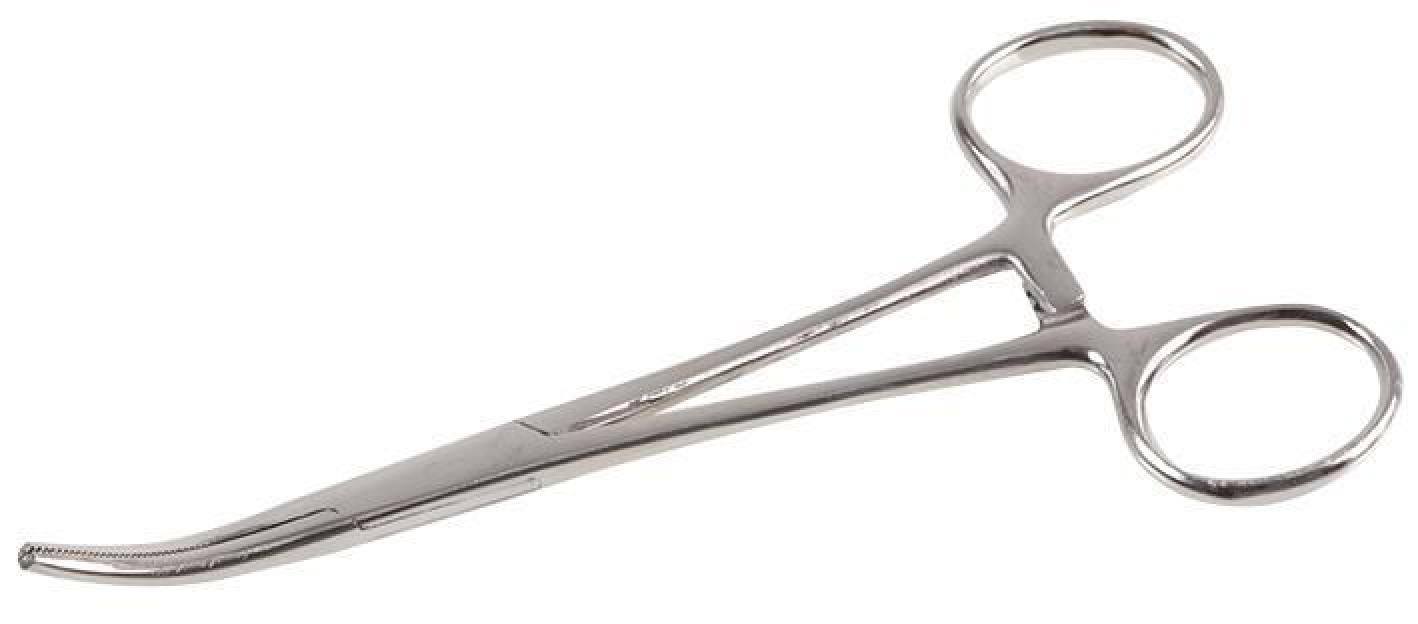 DURATOOL - 6" (150mm) Bent Nose Forceps - Walmart.com