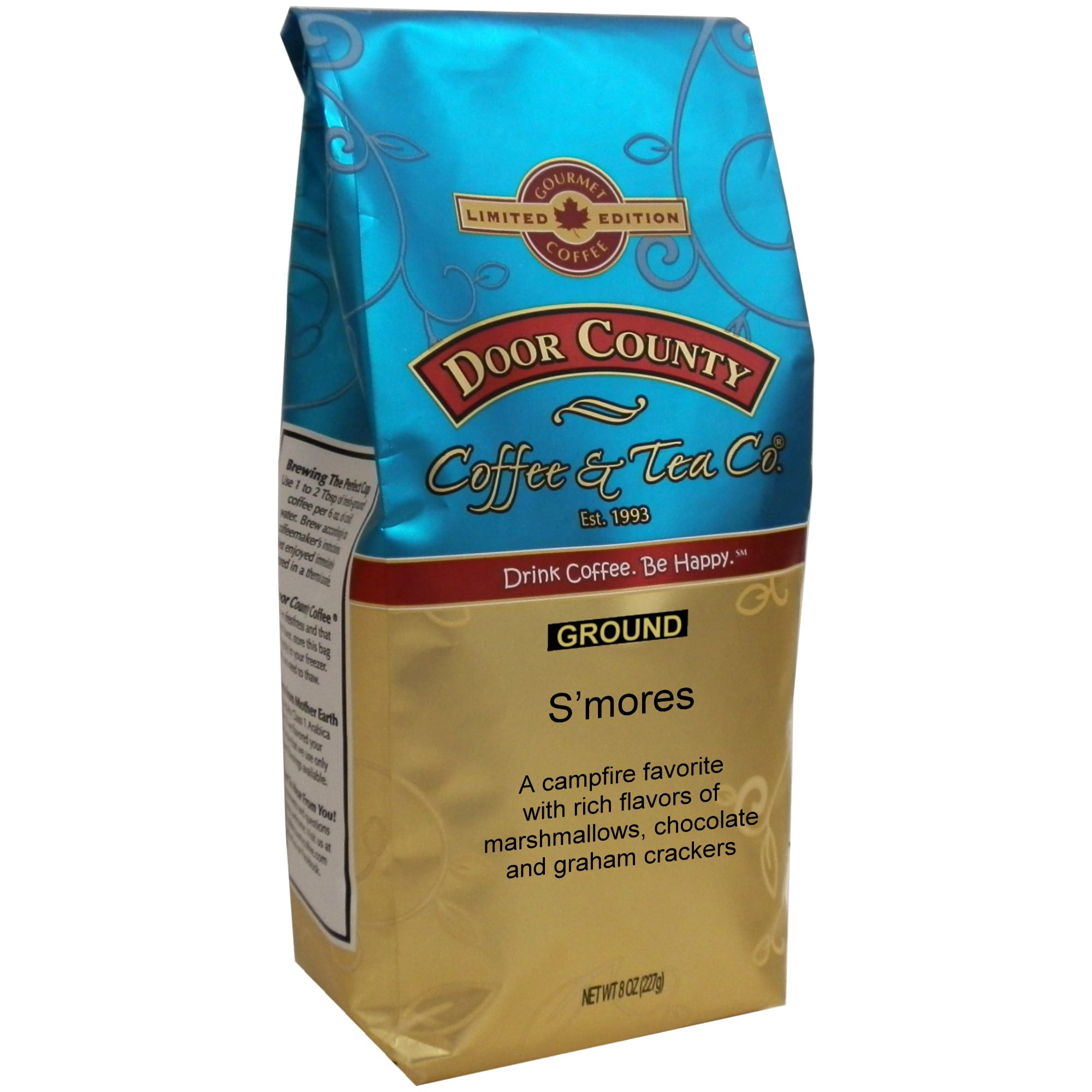 Door County Coffee S'mores, Graham Cracker & Chocolate Flavored ...
