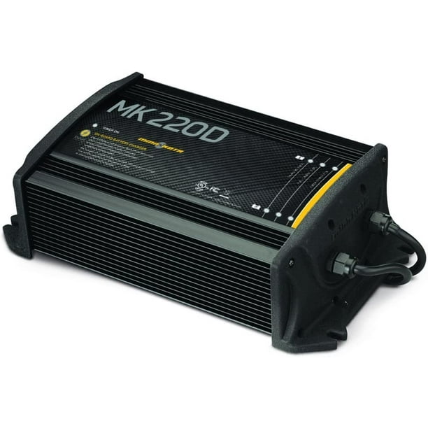 Minn Kota MK2200 2 Bank 10 Amp 12 24 Volt On Board Charger - Walmart.com