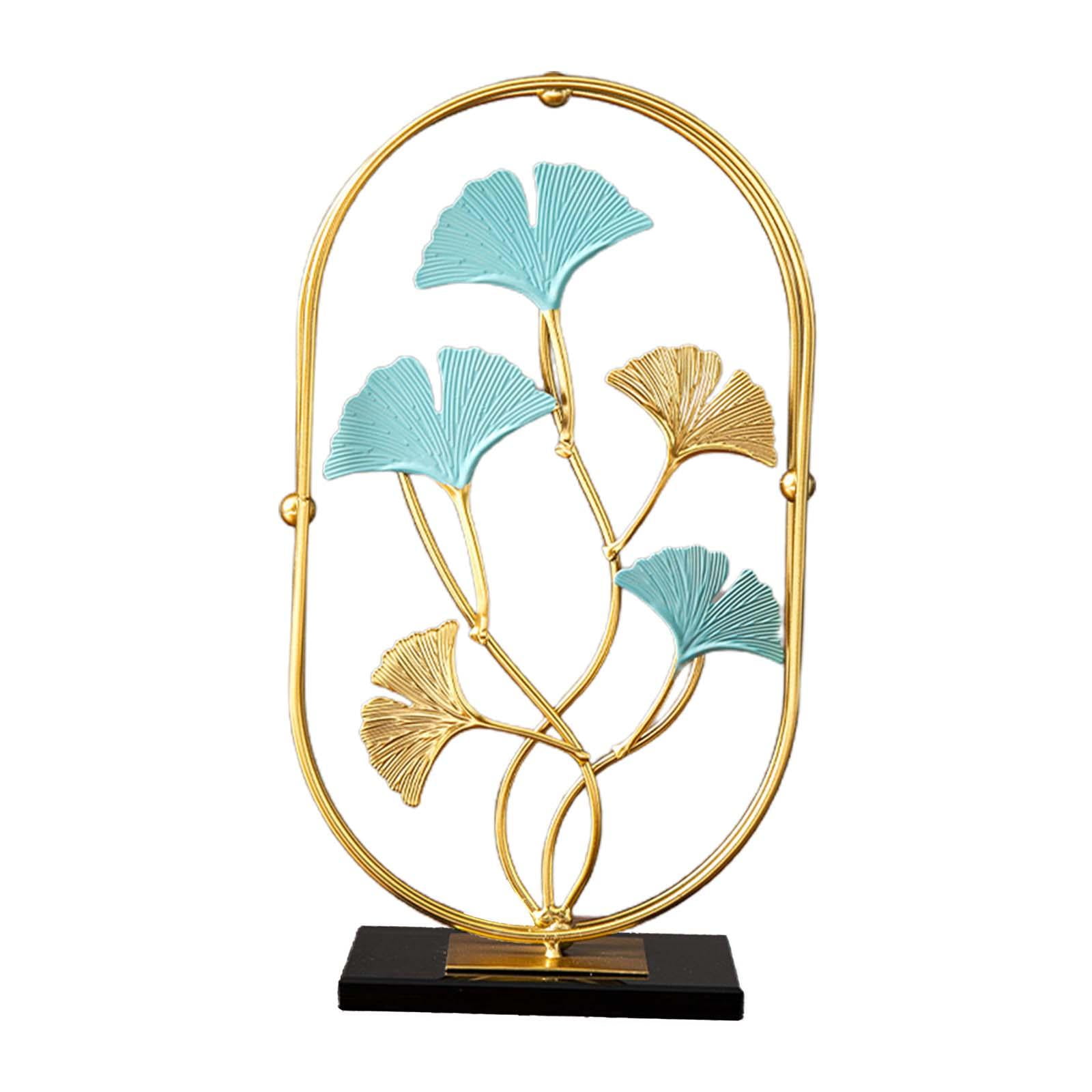 Leaves Statue Ornaments Collection Creative Artwork Leaf Figurines ...